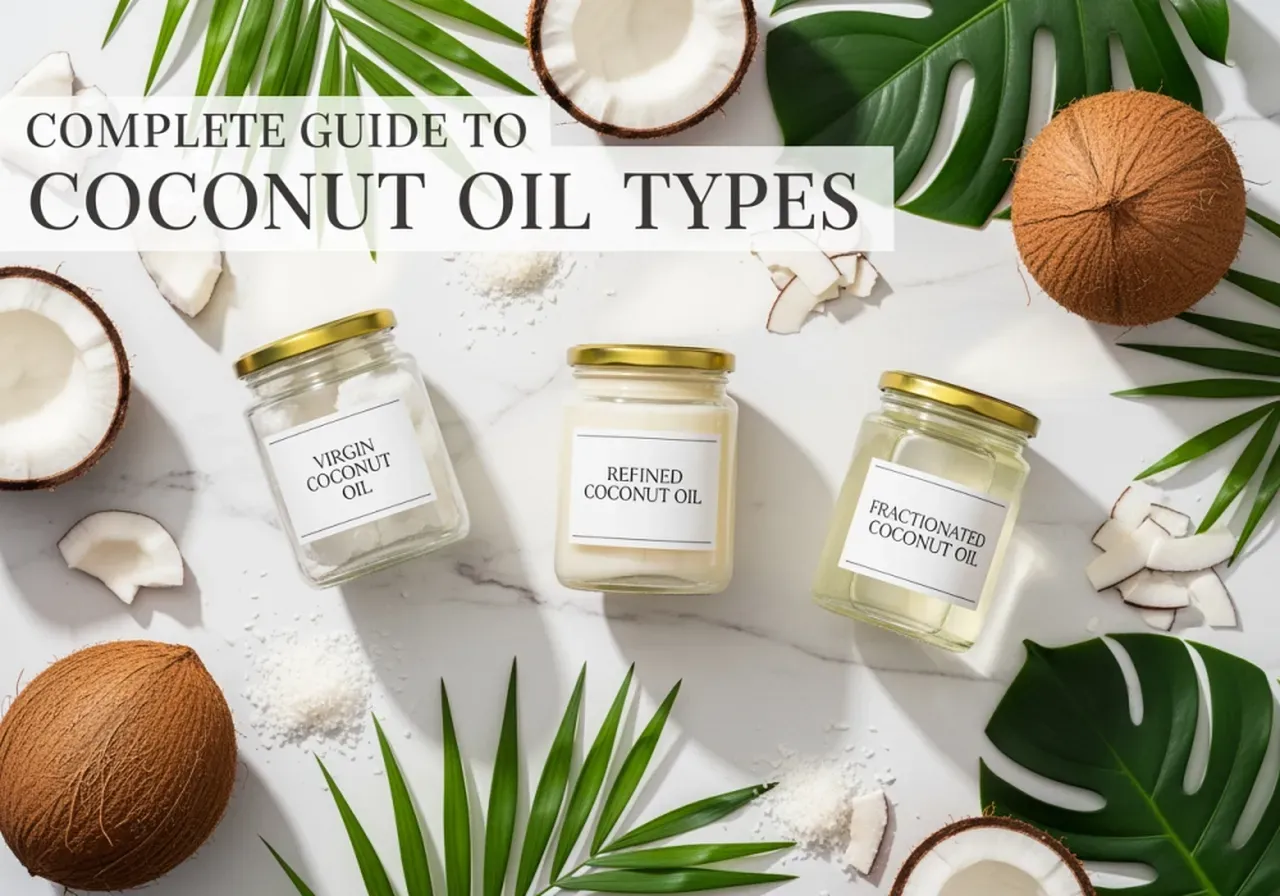 The Complete Guide To All Types Of Coconut Oil We Use, It's Benefits ...